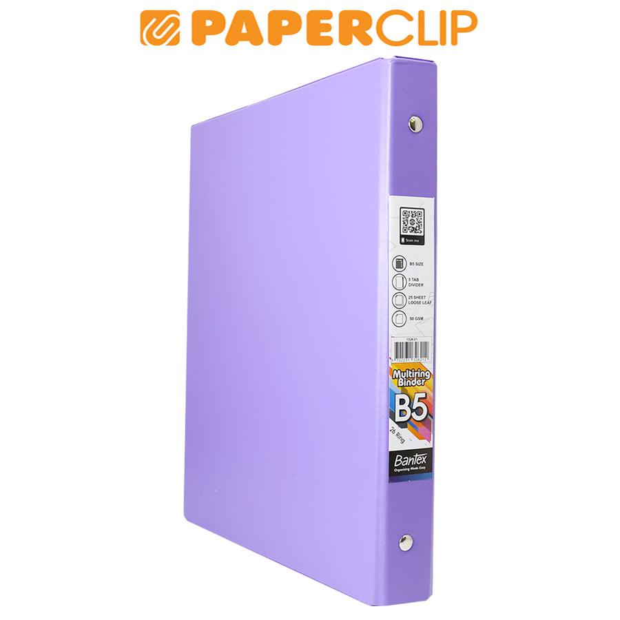 Jual FILE NOTE B5 BANTEX 1326-21 LILAC | Shopee Indonesia