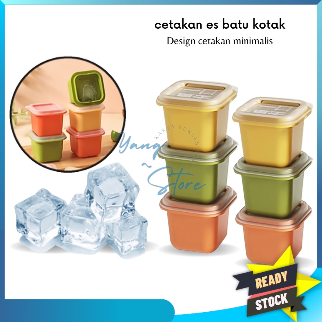 Jual YGS-H108- CETAKAN ES BATU KOTAK - CETAKAN JELLY BENTUK KOTAK ...