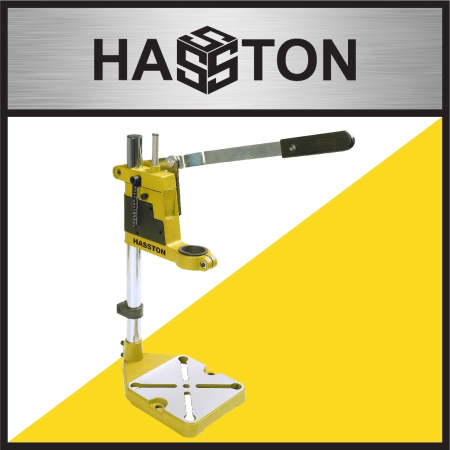 Jual HASSTON Stand Mesin Bor Tangan Stand Drill Alumunium Base Dudukan ...