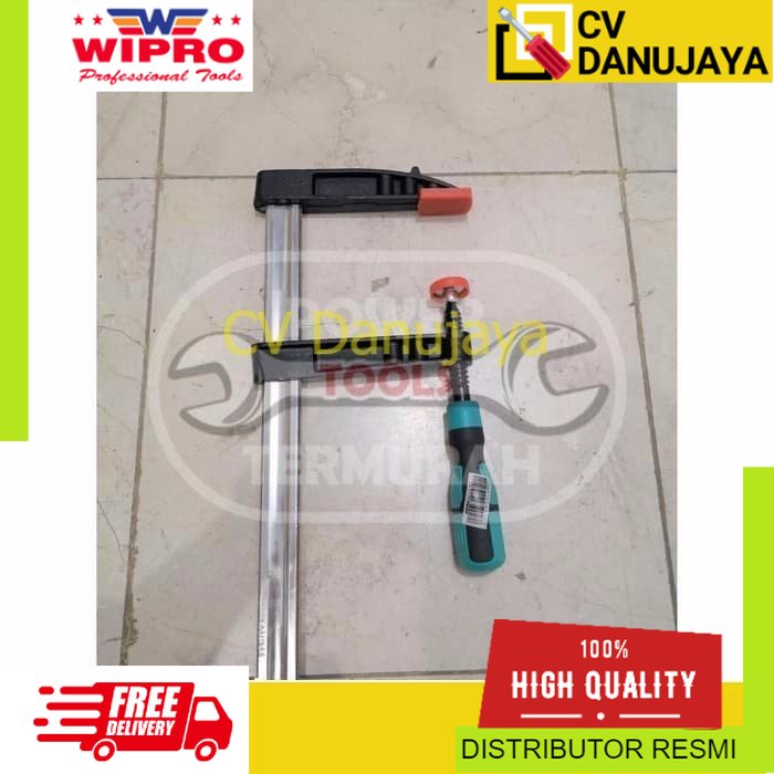 Jual CATOK F CLAMP F KLEM F WIPRO 30 CM HEAVY DUTY MAKASSAR | Shopee ...