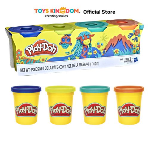 Jual Toys Kingdom Play Doh Set Classic Bold Bright Color B5517 Random Toys Kids Toy Mainan ...
