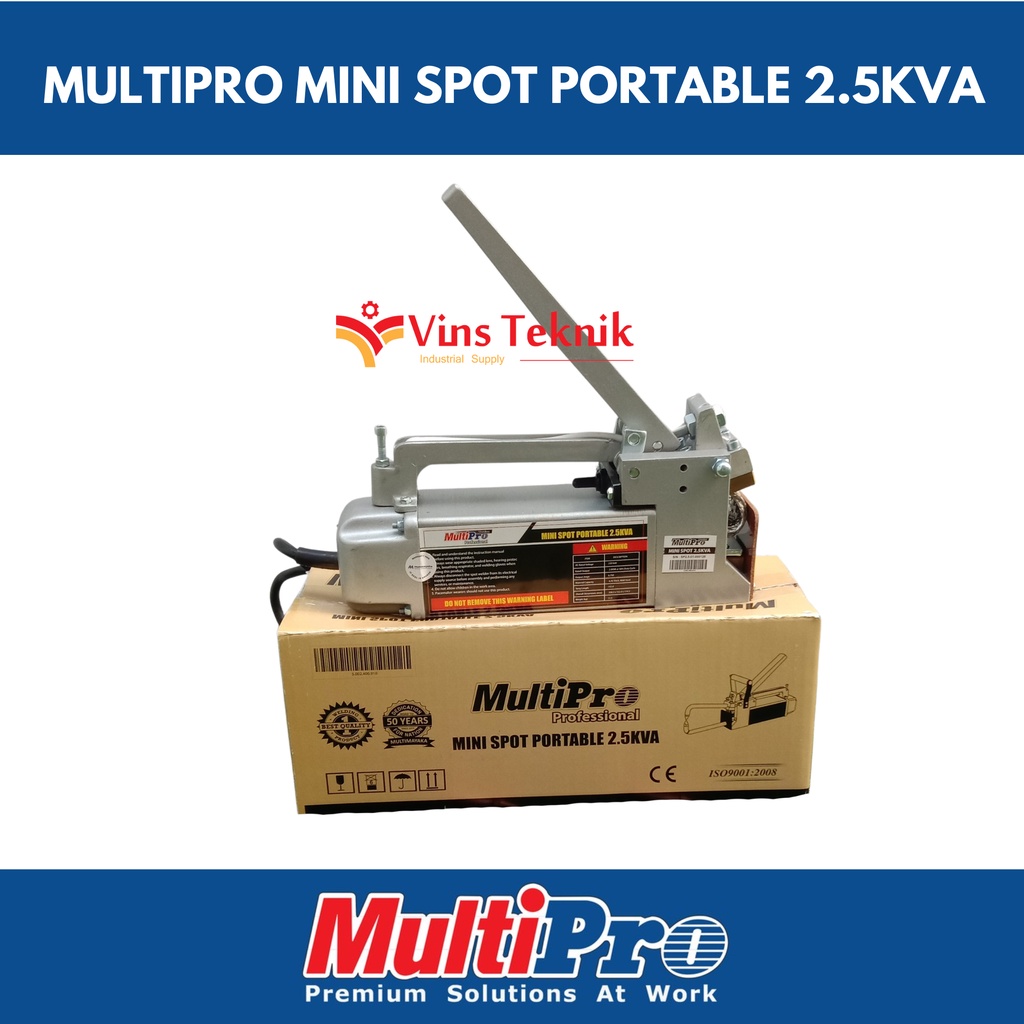 Jual MULTIPRO MINI SPOT PORTABLE 2.5 KVA MESIN SPOT WELDING MULTIPRO 2 ...