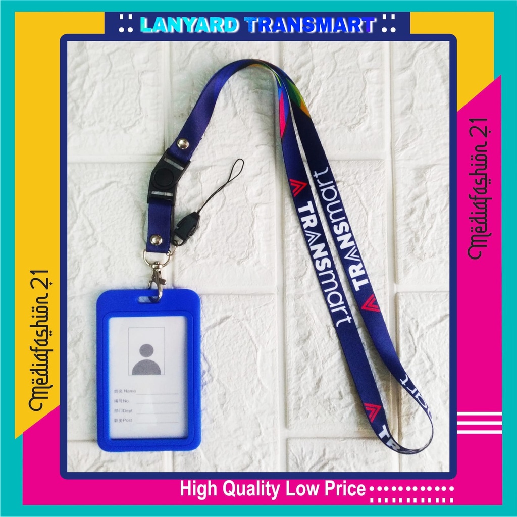 Jual Lanyard ID Card / Tali Gantungan ID Card TRANSMART - Free Strap ...