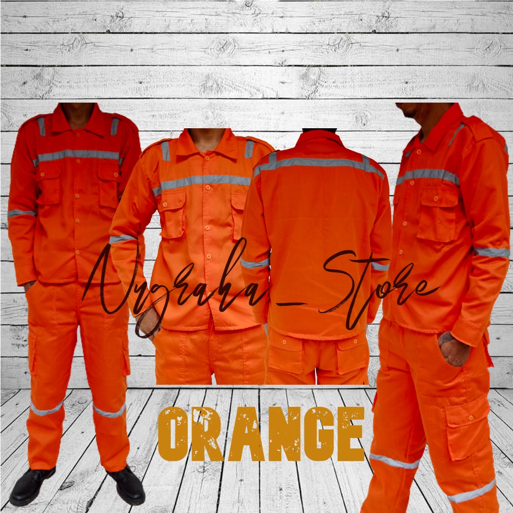 Jual TERBARU M-XXL Wearpack Safety PDL / Wearpack Setelan Kemeja ...