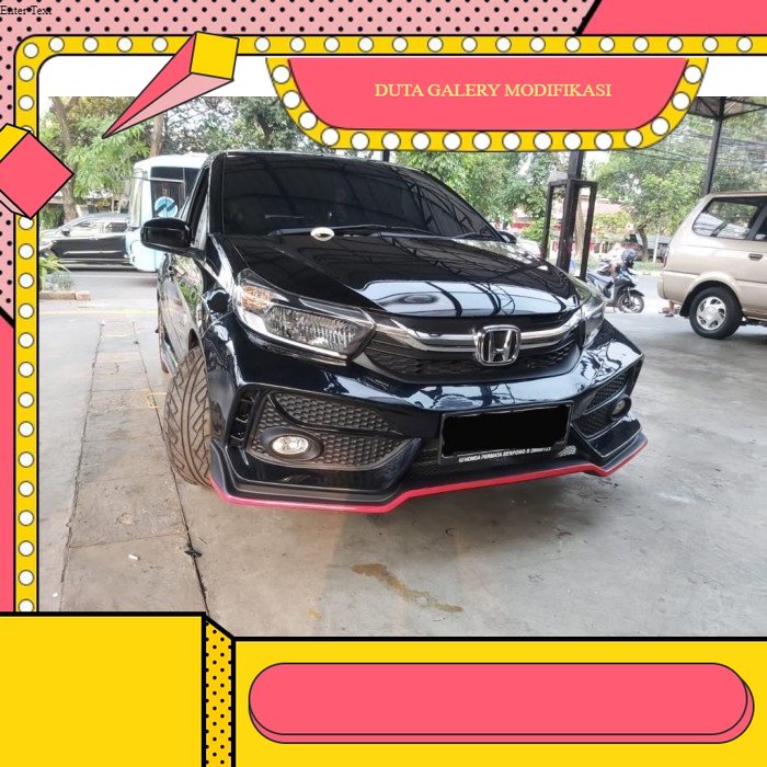 Jual Bodykit Honda ALL NEW BRIO Model TYPE R Tanpa Cat-duraflex bodykit ...