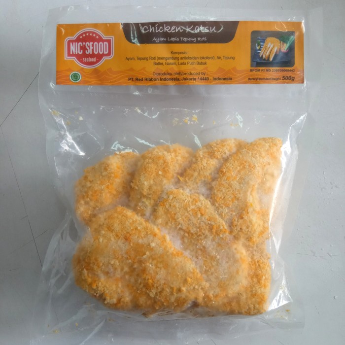 Jual NIC SFOOD CHICKEN KATSU 500GR KATSU AYAM / AYAM GORENG TEPUNG ...