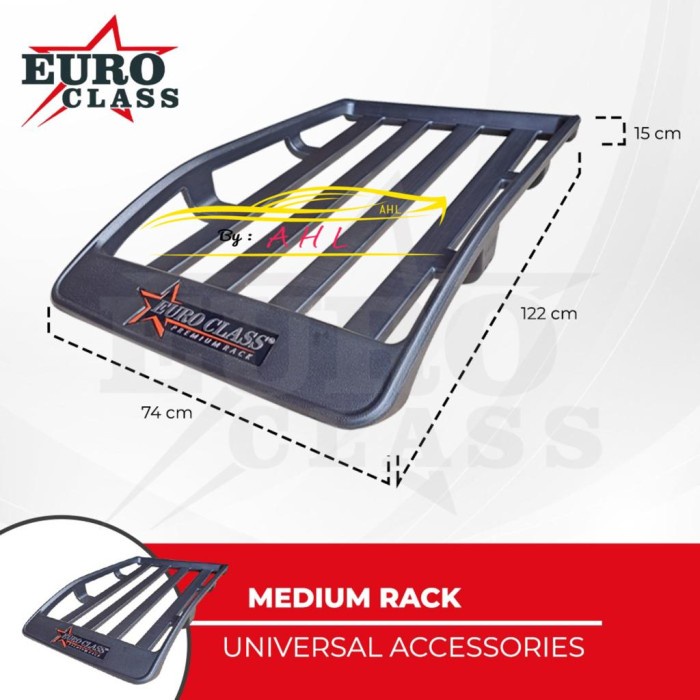 Jual Roof Rack Euro Class /Roof Rack Mobil /Rak Atas Mobil Universal ...