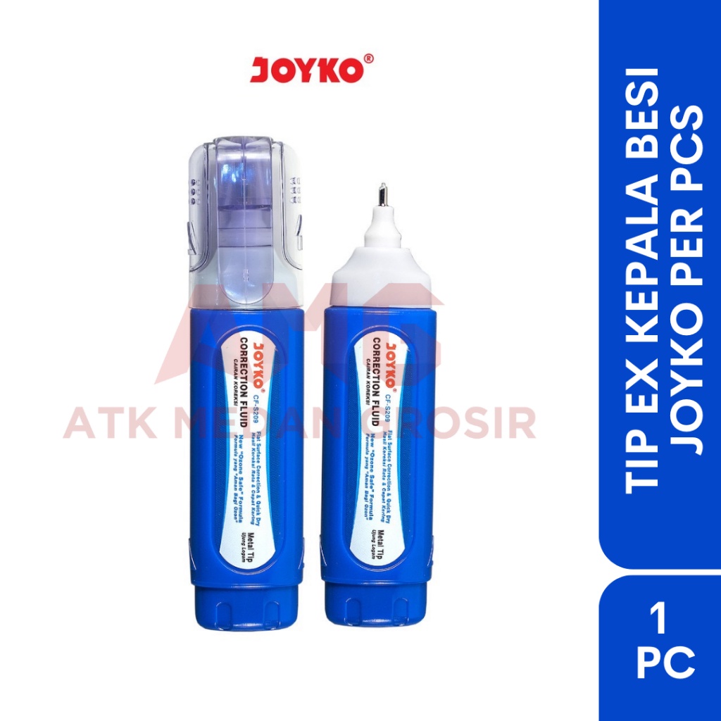 Jual TIP EX BESI JOYKO BIRU PER PCS | Shopee Indonesia