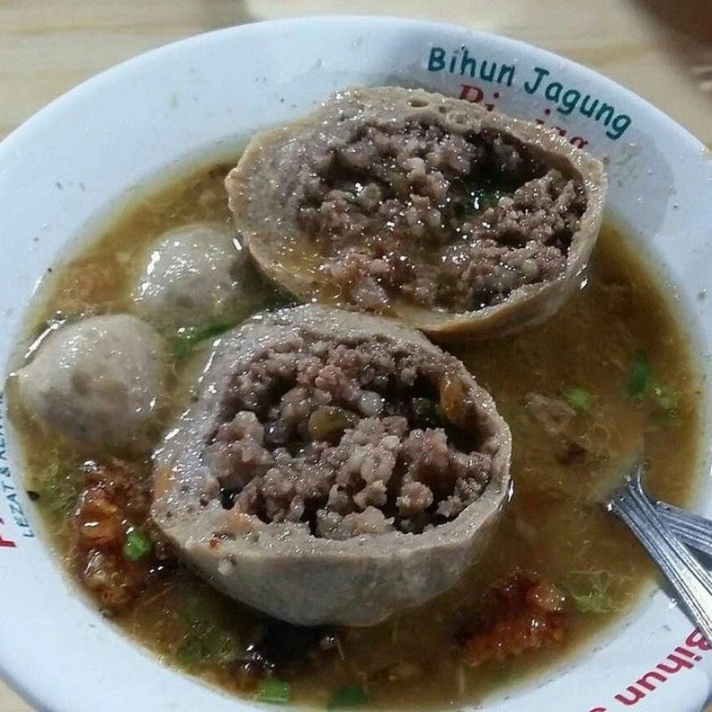 Jual PER 1 BAKSO SAPI JUMBO ISI DAGING CINCANG ASLI SOLO ENAK FRESH ...