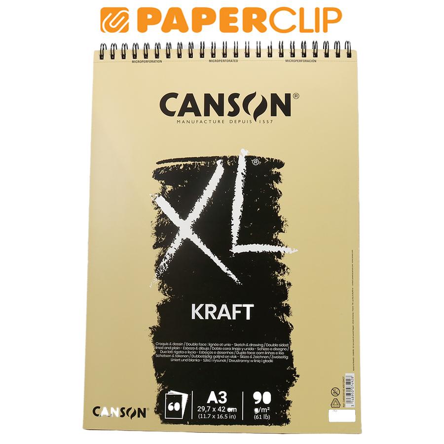 Jual SKETCHBOOK CANSON XL KRAFT 60S A3 90G | Shopee Indonesia