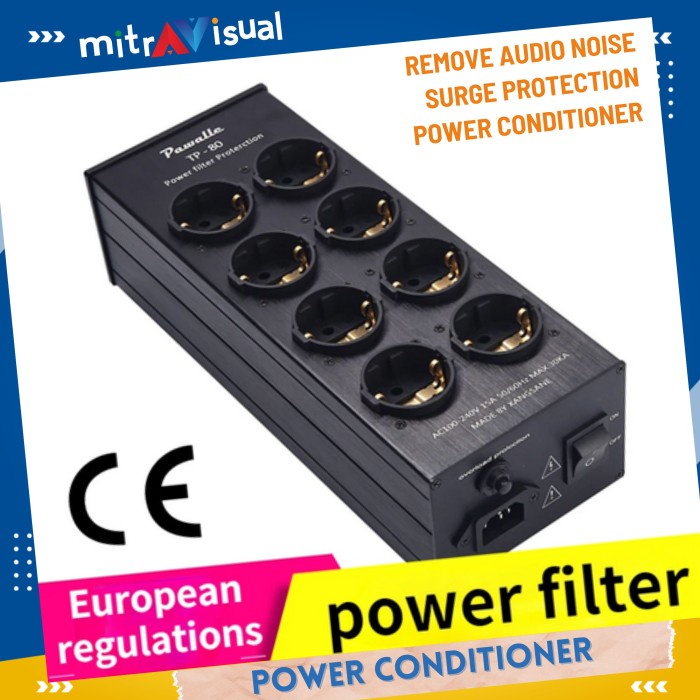 Jual PAWALLE AC Power Filter Conditioner Anti Grounding | Shopee Indonesia