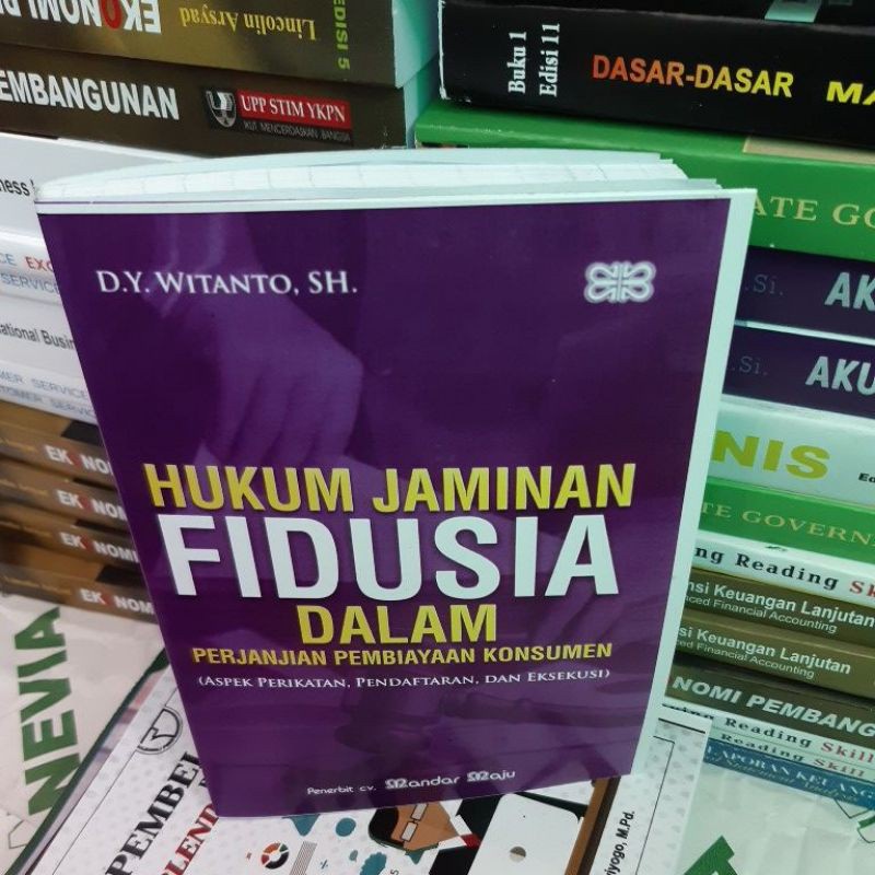 Jual HUKUM JAMINAN FIDUSIA Witanto | Shopee Indonesia
