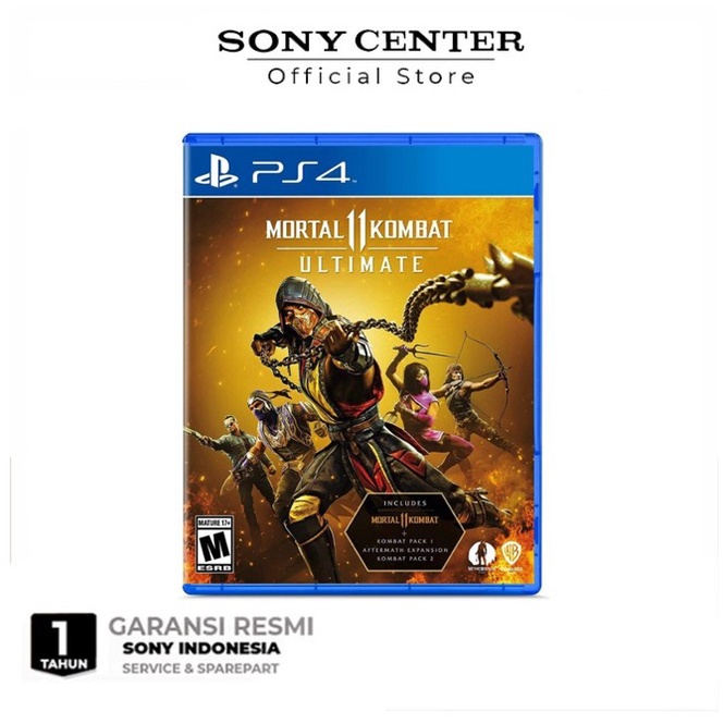 Jual Sony Mortal Kombat 11 Ultimate MK 11 Ultimate Playstation 4 PS4 | Shopee Indonesia