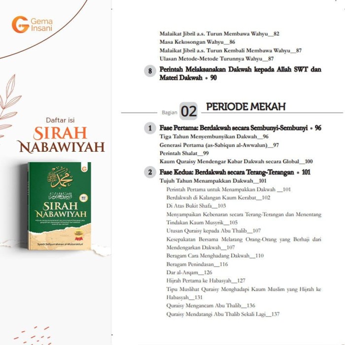 Jual Sirah Nabawiyah karya Syekh Shafiyyurahman al-Mubarakfuri | Shopee ... Jual Sirah Nabawiyah karya Syekh Shafiyyurahman al-Mubarakfuri | Shopee ...