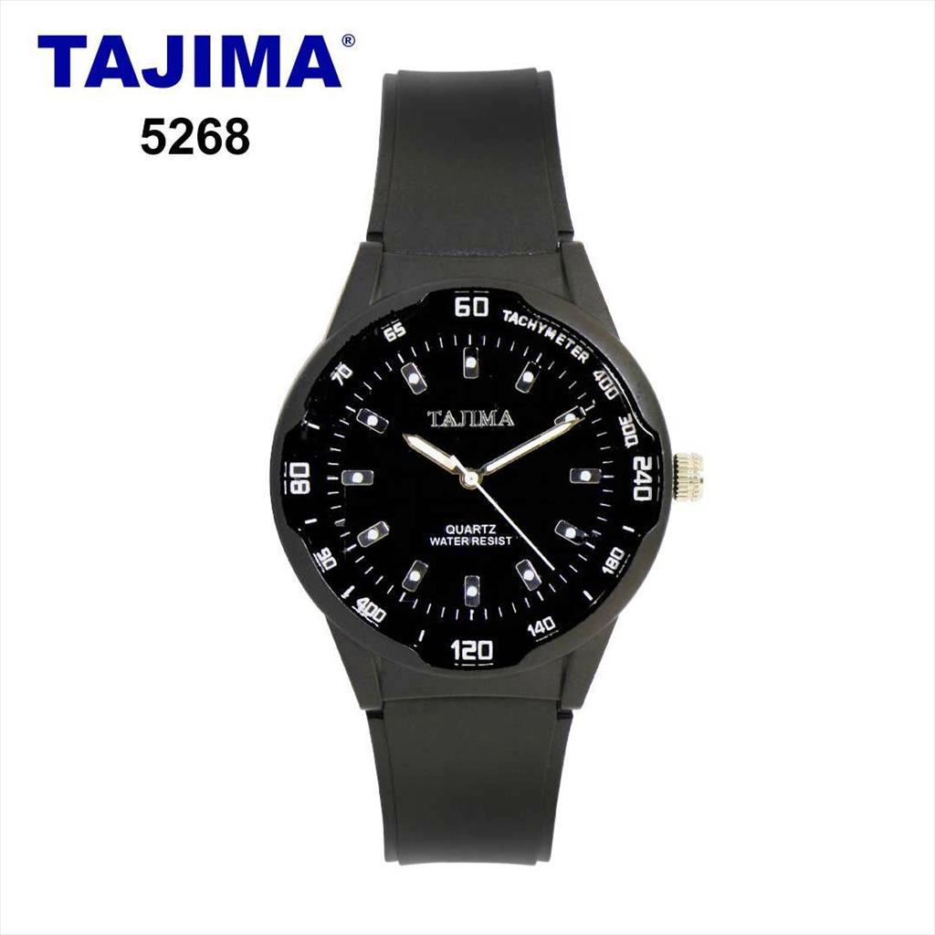 Jual TAJIMA Jam Tangan Analog Sports 5268 Original Tahan Air Garansi 1 ...
