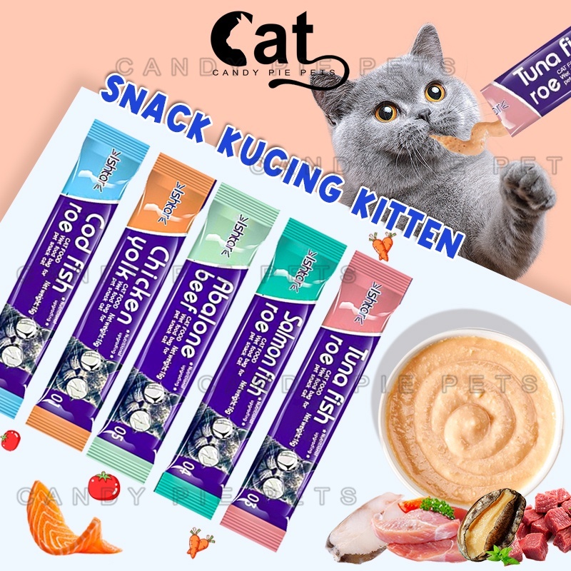 Jual Camilan Kucing Creamy Treats Kucing Snack Kucing Cat Treats Snack ...