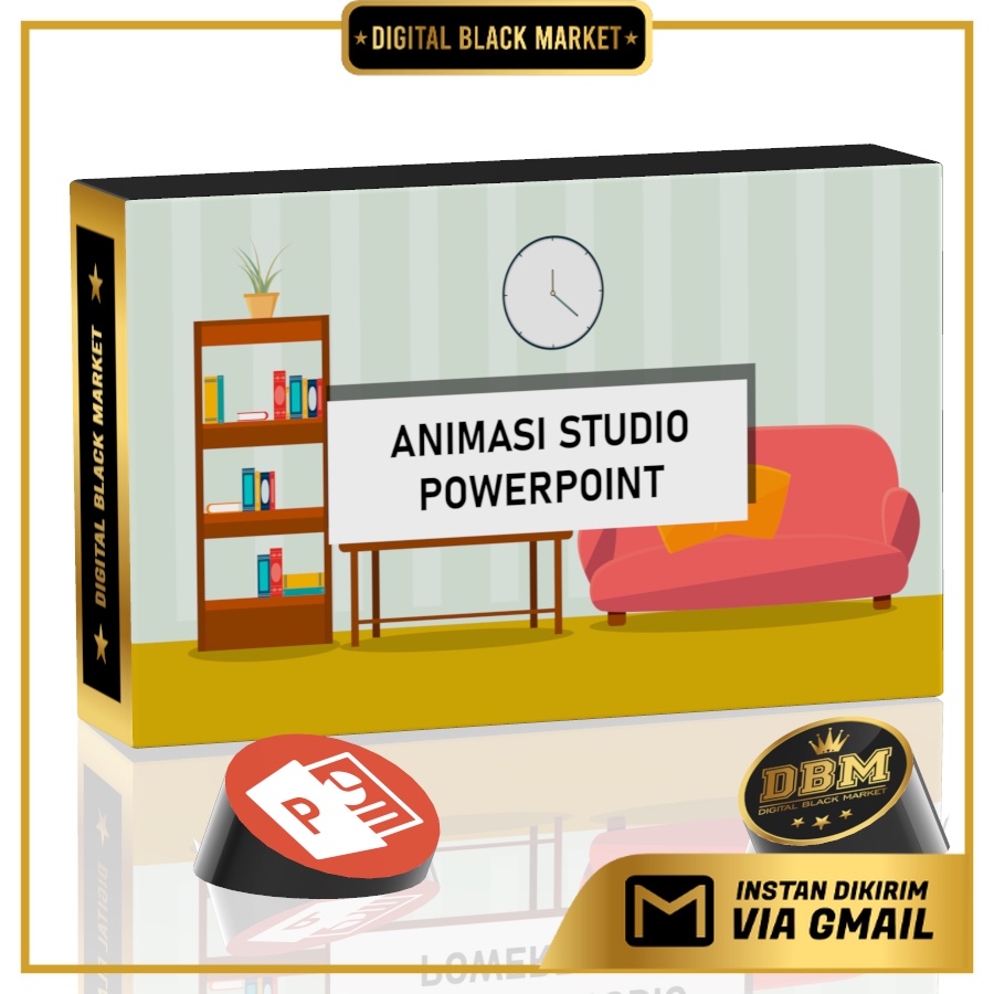 Jual ANIMASI STUDIO - PAKET DELUXE - PowerPoint Templates | Shopee ...