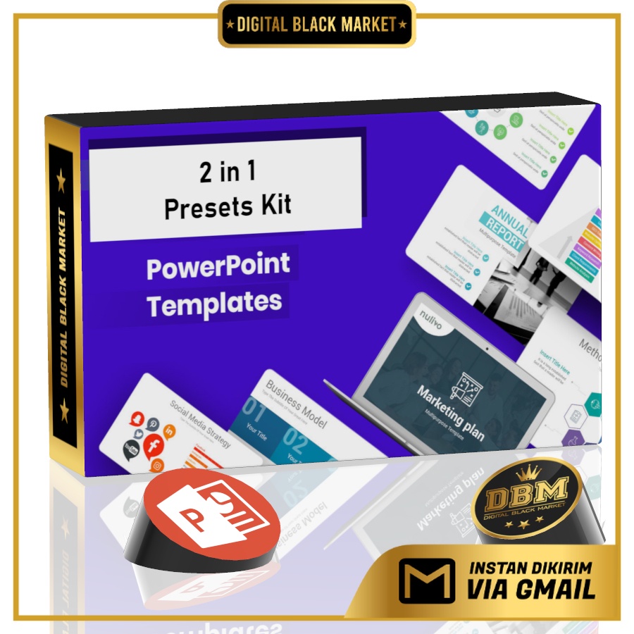 Jual ID71103 - 2 in 1 Presets Kit PowerPoint Template | Koleksi ...