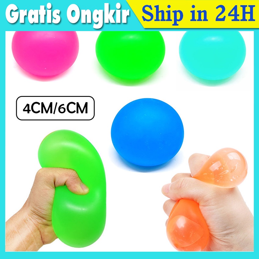 Jual Malt Syrup Squishy ballsTiktok Mainan / Alat Pijat Terapi Tangan ...