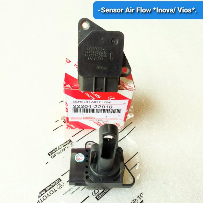 Jual Sensor MAF Sensor Mass Air Flow INNOVA VIOS ALTIS 22204-22010 ...