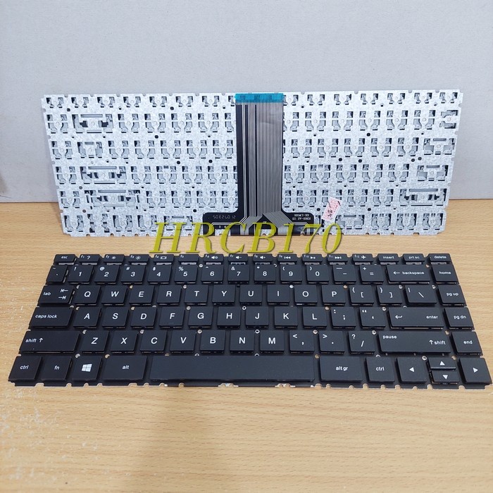Jual Keyboard Laptop Hp 14-bw 14-bs TPN Q186 Q187 240 G6 Series -HRCB ...