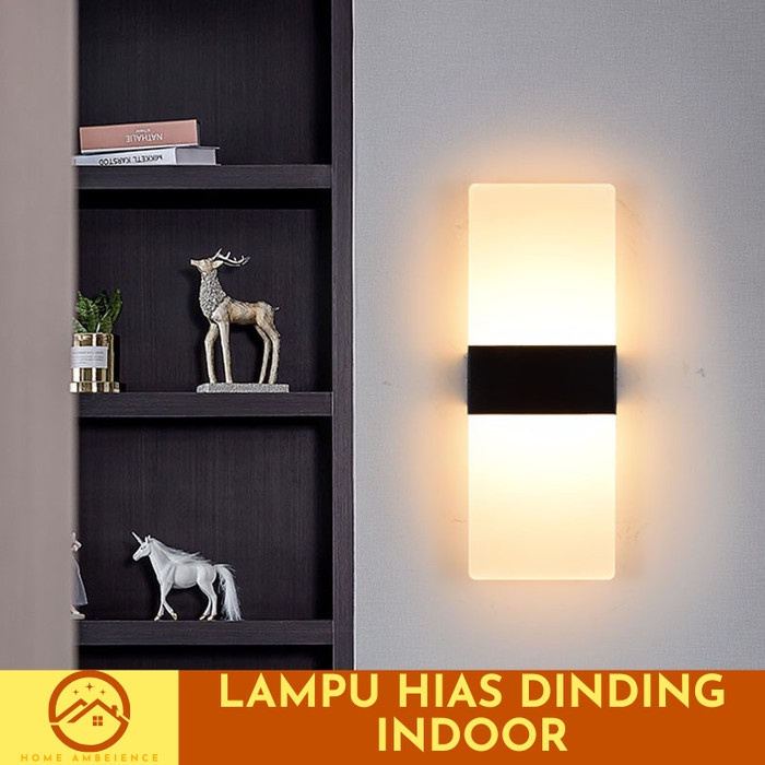 Jual Lampu Hias Dinding LED Indoor Simpel Rumah Modern Minimalis Warm ...