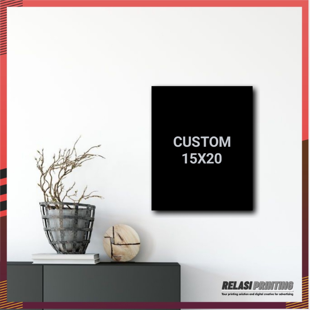 Jual CUSTOM FOTO FRAME [15X20] POSTER CUSTOM FOTO/ HIASAN DINDING KAMAR ...