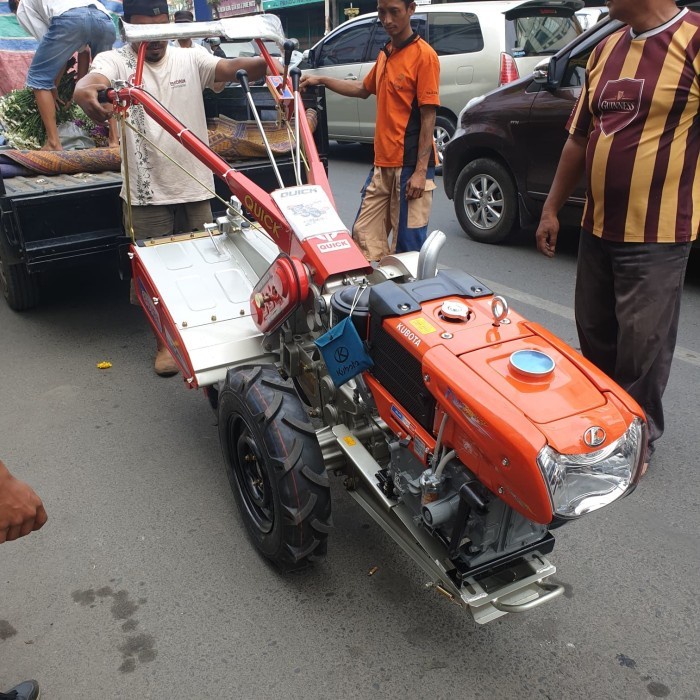 Jual HAND TRAKTOR QUICK ZENA ROTARY ZETOR COMPLETE KUBOTA RD 110 Best ...