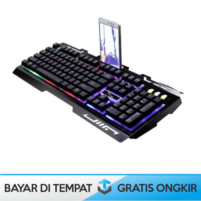 Jual KEYBOARD MECHANICAL TKL LEOPARD G700 GAMING RGB LED MURAH BISA KE ...