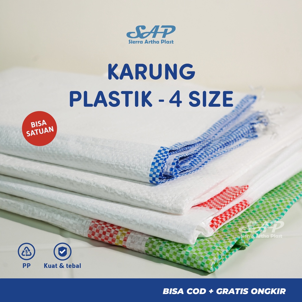 Jual Karung Plastik | Karung Packing Paket | Karung Anyam Plastik ...