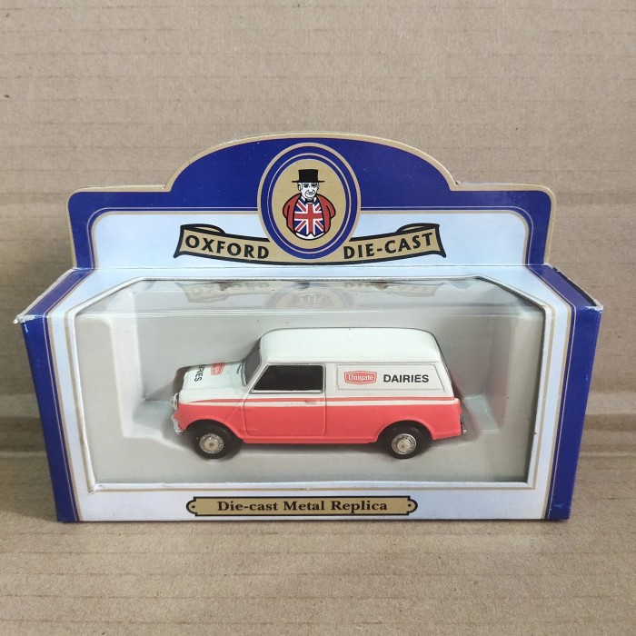 Jual Oxford 1/43 Austin Morris Mini Panel Van Unigate Dairies Made in ...