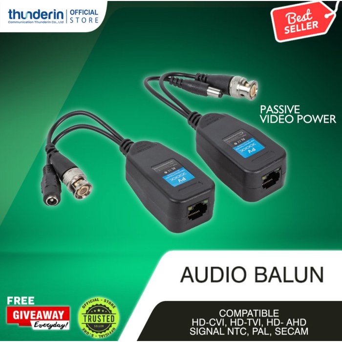 Jual Poe Balun Video Balun HD - CVI / TVI / AHD | Shopee Indonesia