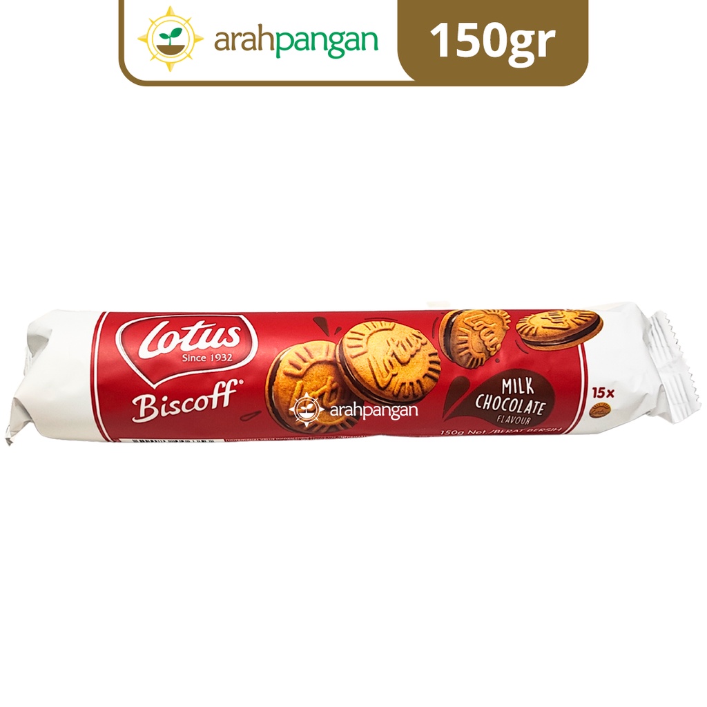 Jual Lotus Biscoff MILK CHOCOLATE SANDWICH isi 15 Cookies | Shopee ...