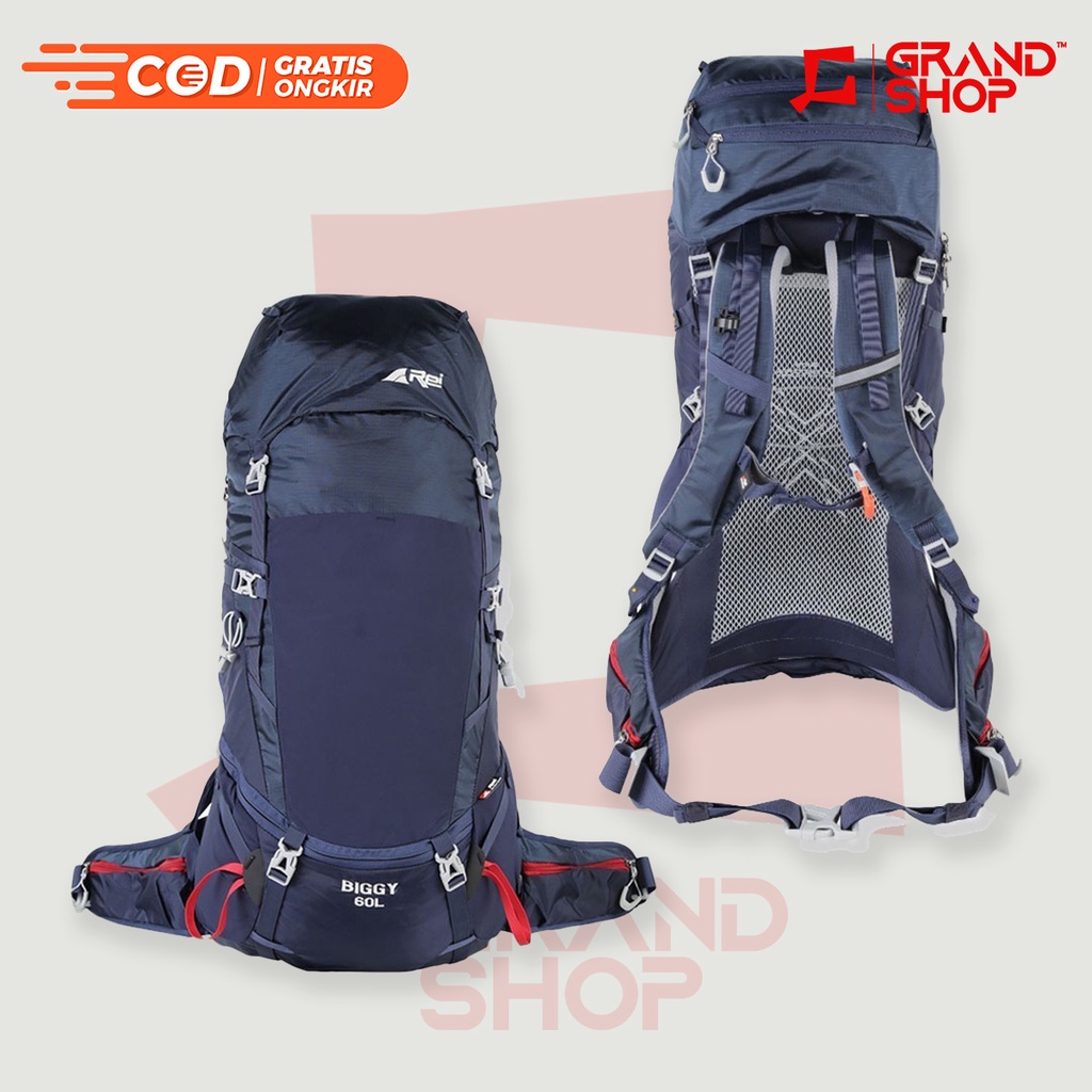Jual Tas Gunung / Carrier Premium Biggy 60 Liter Arei Outdoorgear ...