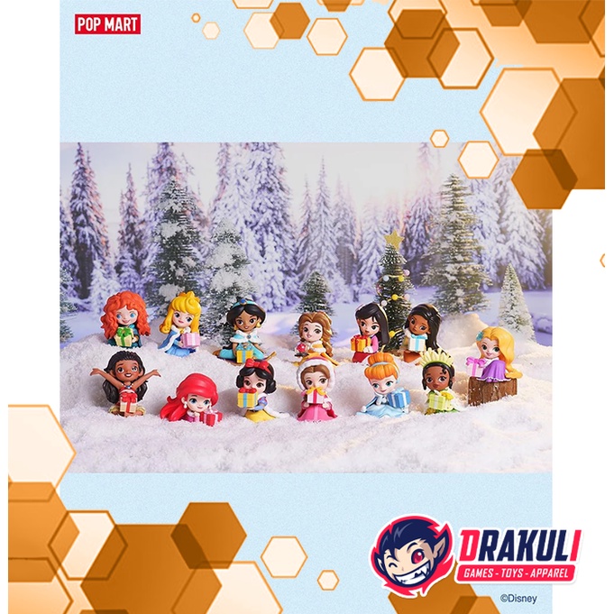 Jual Toys PM Figure Disney Princess Winter Gifts Blind Box | Shopee ...