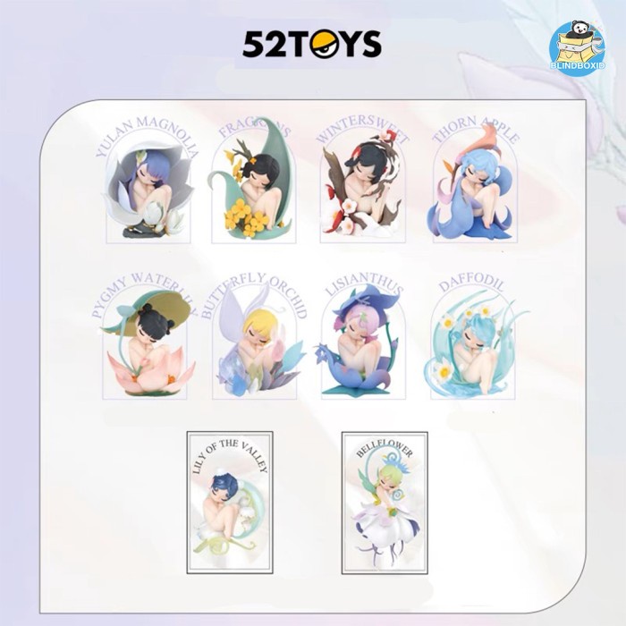 Jual 52 Toys - Sleep Flower Elf Series Blindbox (Random) - 1pc | Shopee ...