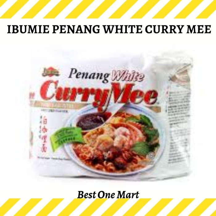 Jual Ibumie Penang White Curry Mee / Mie Mi Instan Penang Malaysia Isi ...