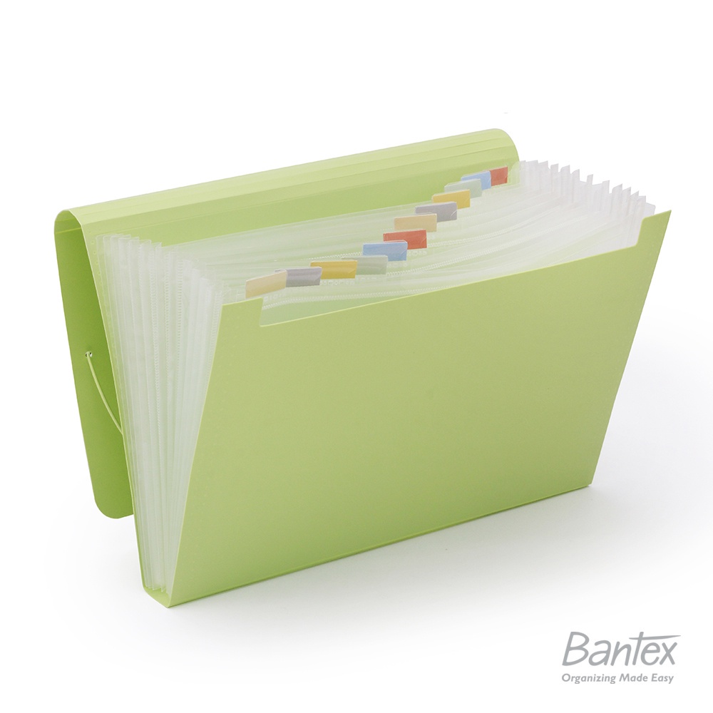 Jual Bantex Expanding File Map Harmonika 12 Sekat Folio F4 Pistachio ...