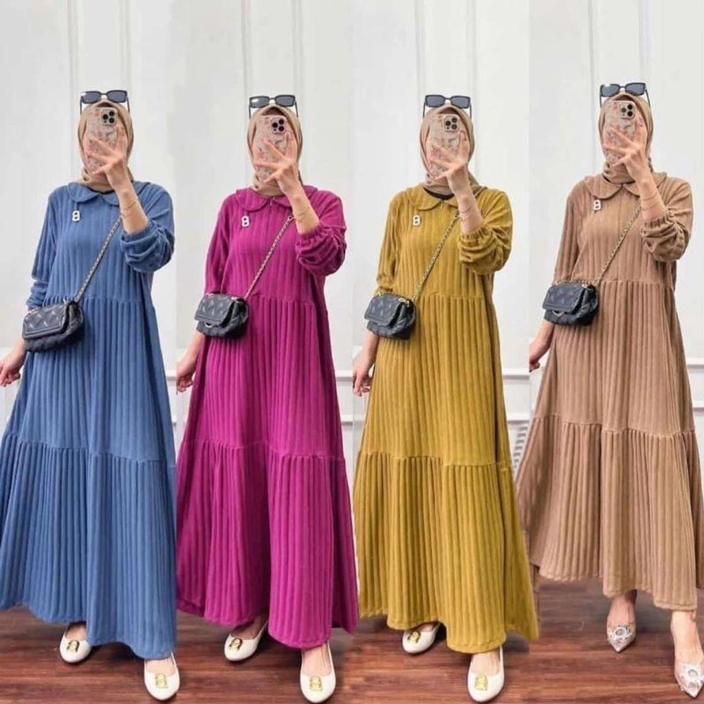 Rekomendasi Lucia Knit Midi Dress untuk Kebutuhan Harian yang Elegan