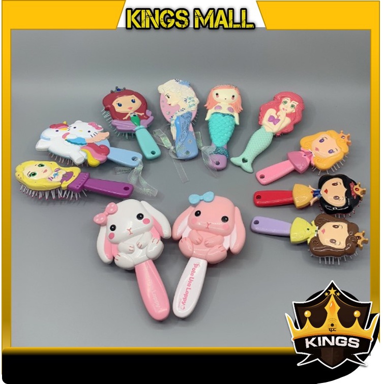 Jual KINGS - F5818 Sisir Rambut Premium Anak / Hair Comb Kids 3D ...