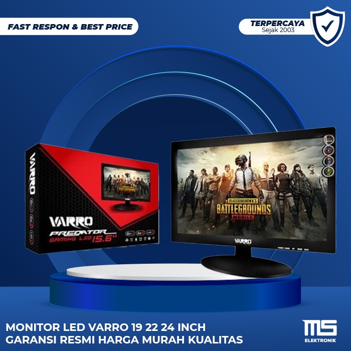 Jual MONITOR Varro Monitor LED 19" 20" 22" 24, Predator Gaming | Shopee ...