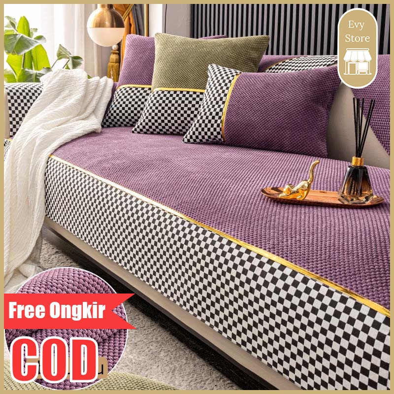 Jual Evy Store - Sarung Sofa Furniture Cover Sofa / Cover Sofa Waterpoof / Cover Sofa Seater 3 ...