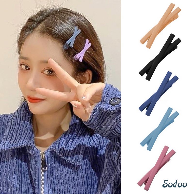 Jual Klip rambut warna permen minimalis Jepang dan Korea - SO | Shopee ...