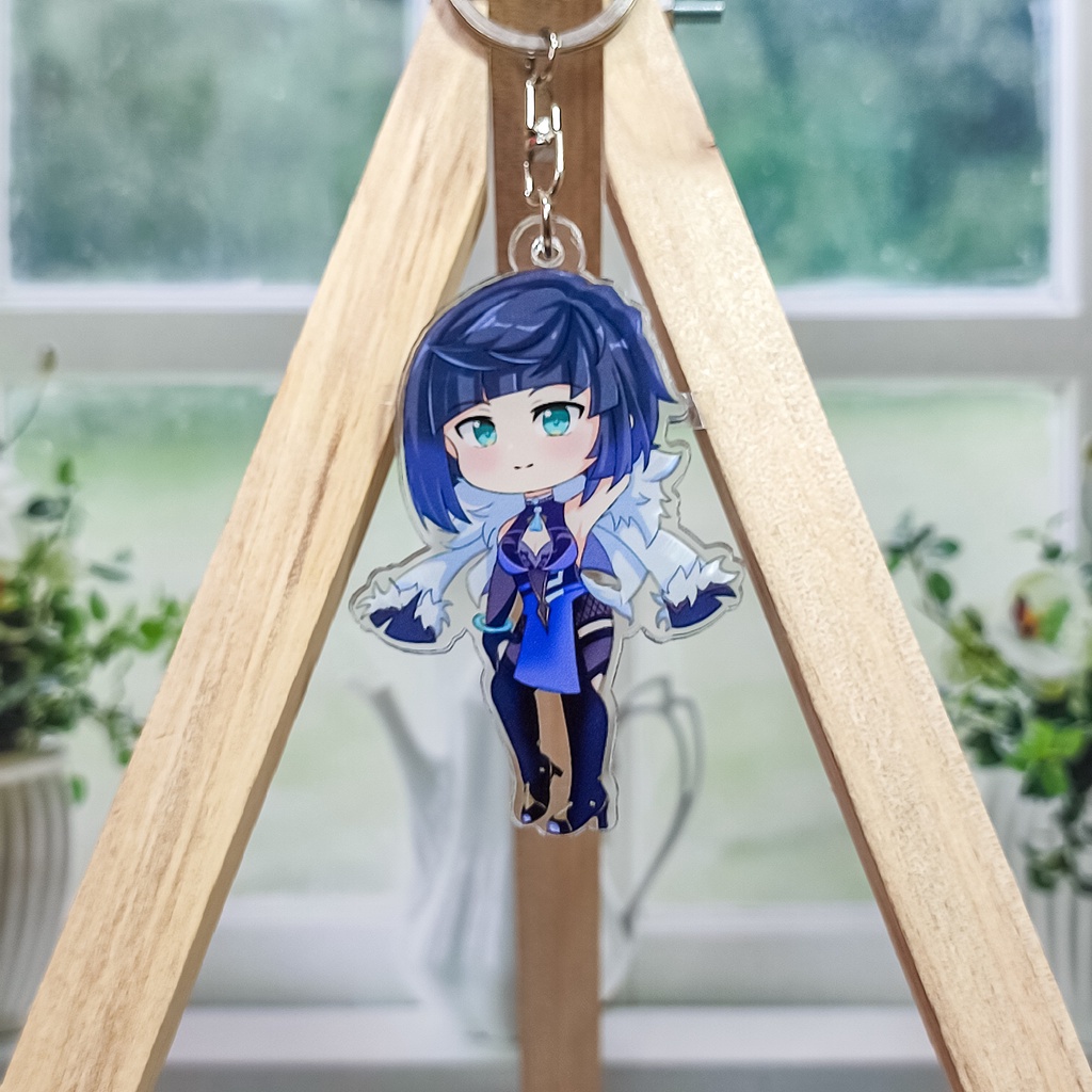 Jual Genshin Impact | Keychain | Gantungan Kunci Yelan | Shopee Indonesia