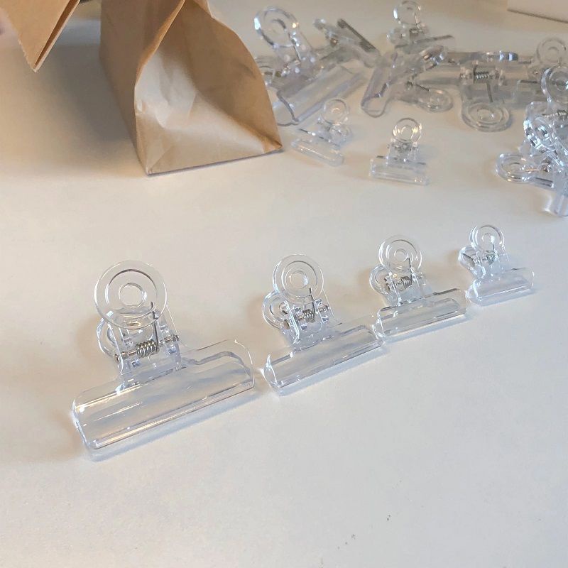 Jual klip kertas transparan//Jepitan Kertas Transparan Paper Clip ...