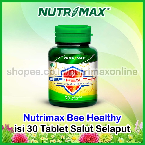 Jual Nutrimax Bee Healthy Isi 30 Tablet with Bee Propolis Plus Bee Pollen Vitamin Alami | Shopee ...