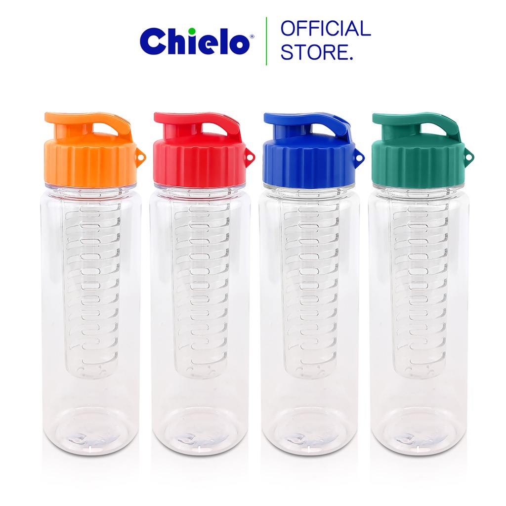 Jual Chielo Botol Minum Premium Plastik 500 ML Miami Infuser Water ...