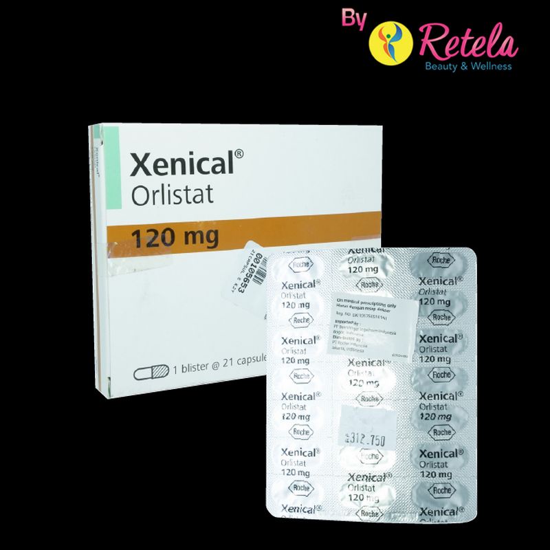 Jual XENICAL 120 MG 1 BLISTER 21 CAPSUL ( ORLISTAT 120 MG ) | Shopee ...