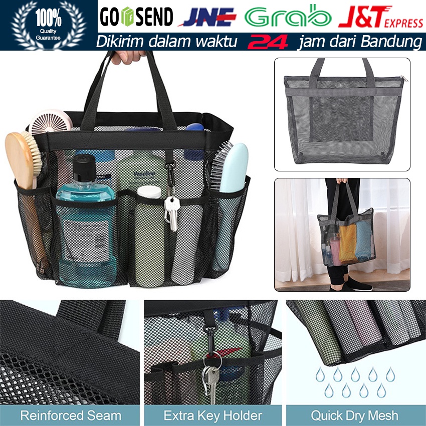Jual Tas Renang / Tas Bahu Kapasitas Besar / Tas Jaring Premium Mesh ...