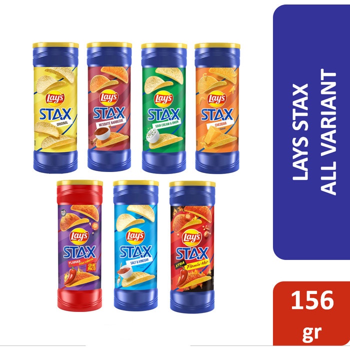 Jual Lays Stax Snack 155 gr (5.5 oz) | Shopee Indonesia